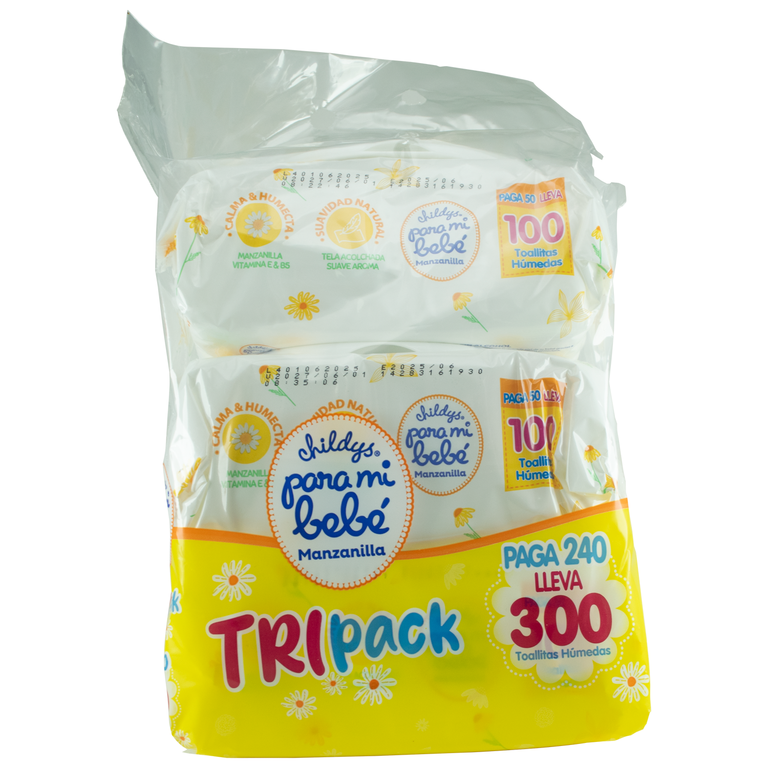 Para Mi Bebe Pañitos Manzanilla Tripack x 240U – Pedidos Farmasol